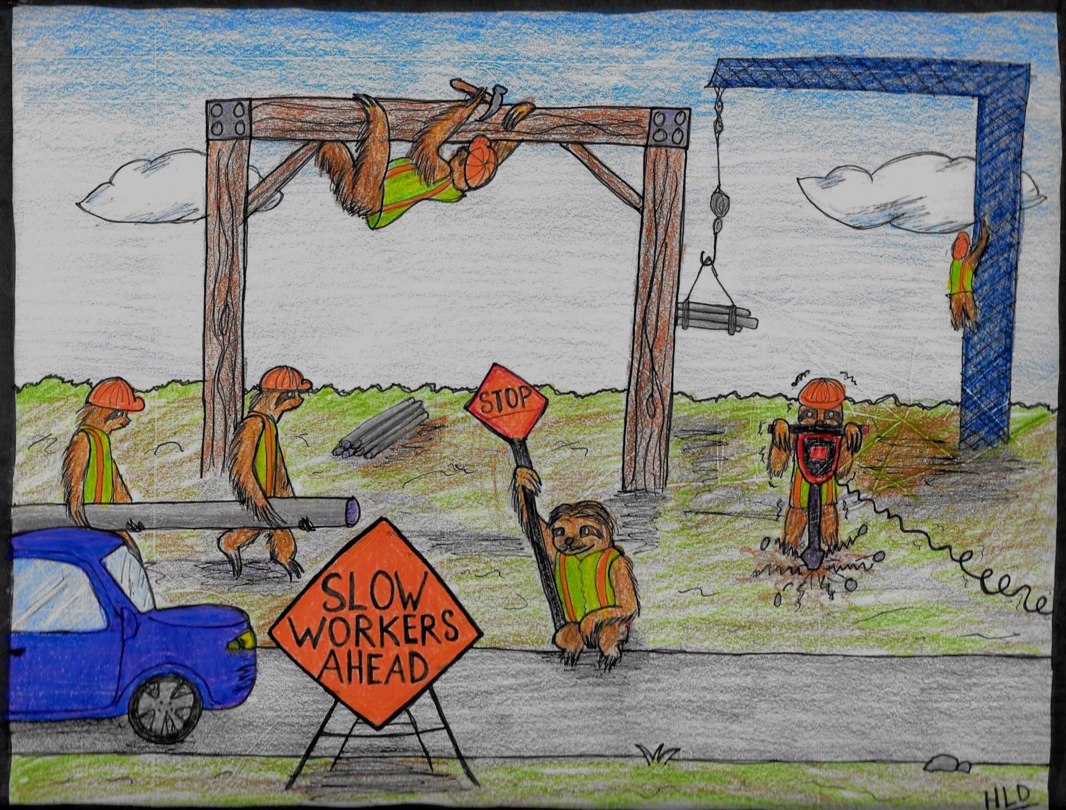 Clarion Cartoon: Slow Workers Ahead – The Clarion