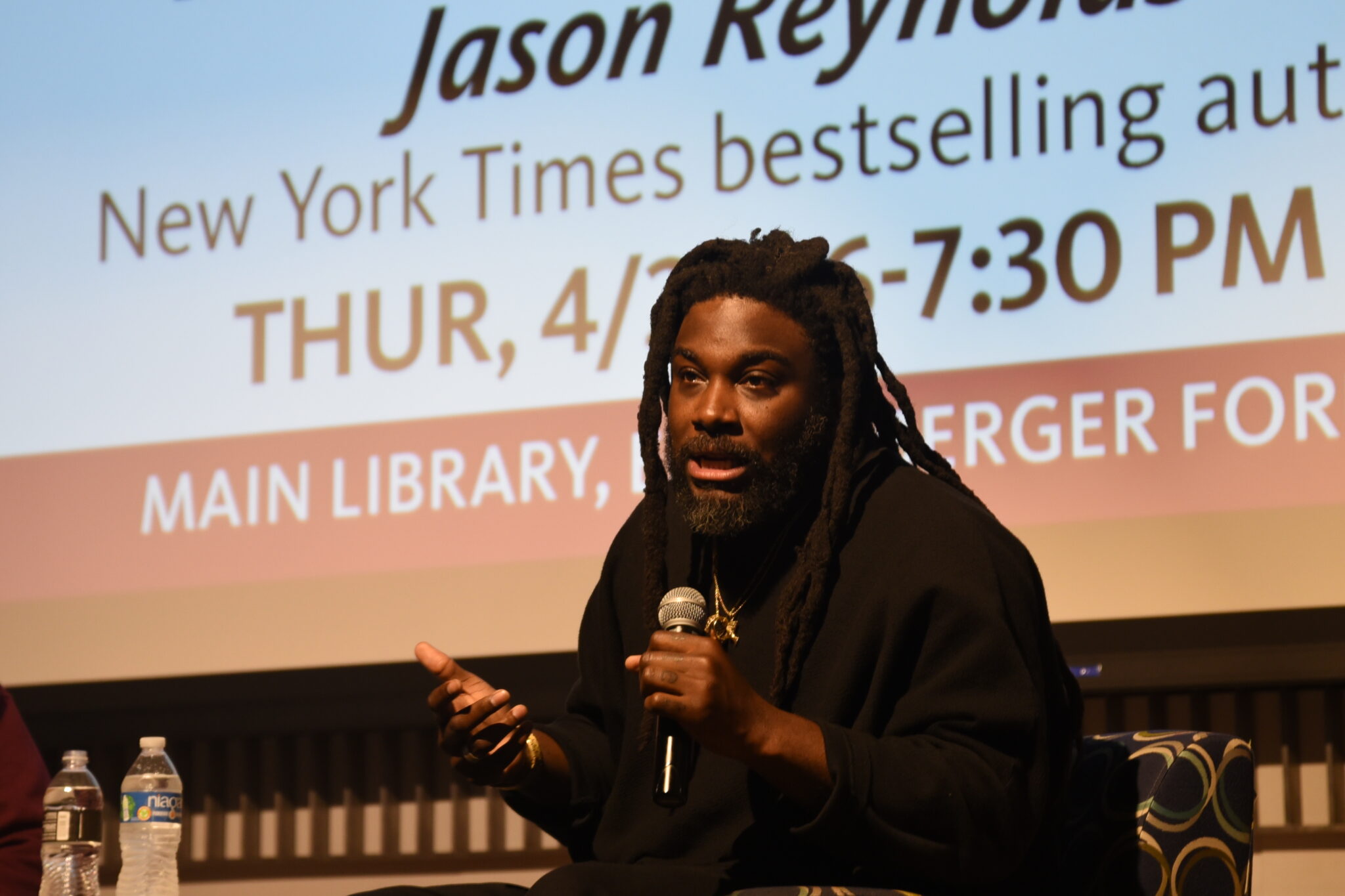 Superstar author Jason Reynolds shares decades of experience at the ...